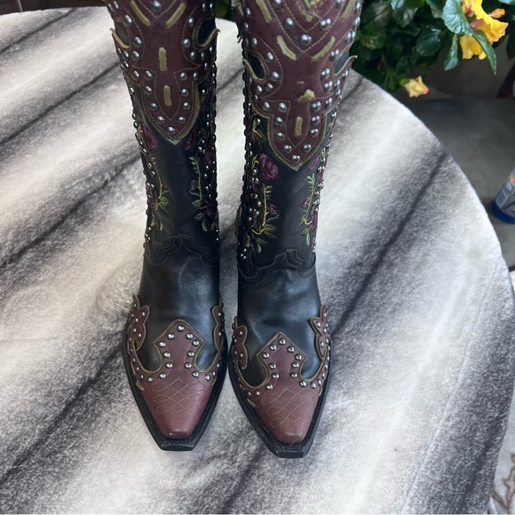 Old Gringo | Shoes | Double D Ranch Old Gringo Round Up Rosie Stud ...